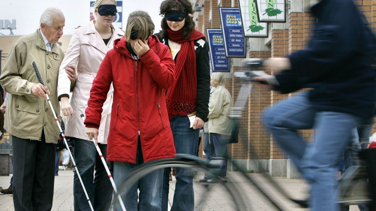 Hoe is het om voor één dag blind of slechtziend te zijn? - RTV Drenthe