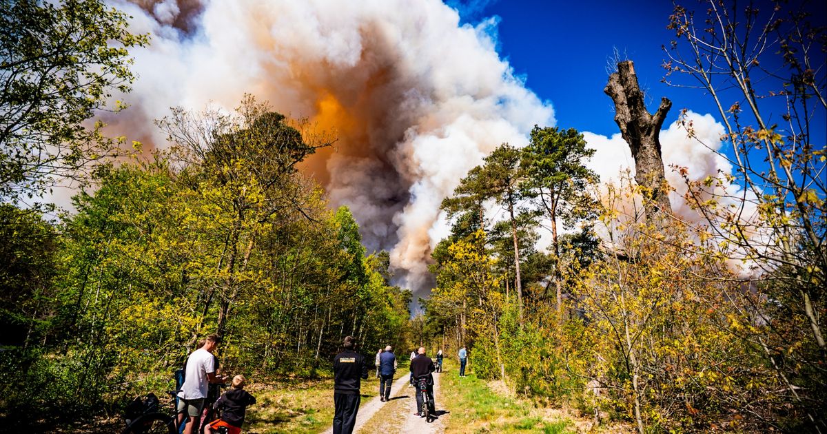 Rook van brand militair terrein in Gelderland tot in onze regio te zien ...