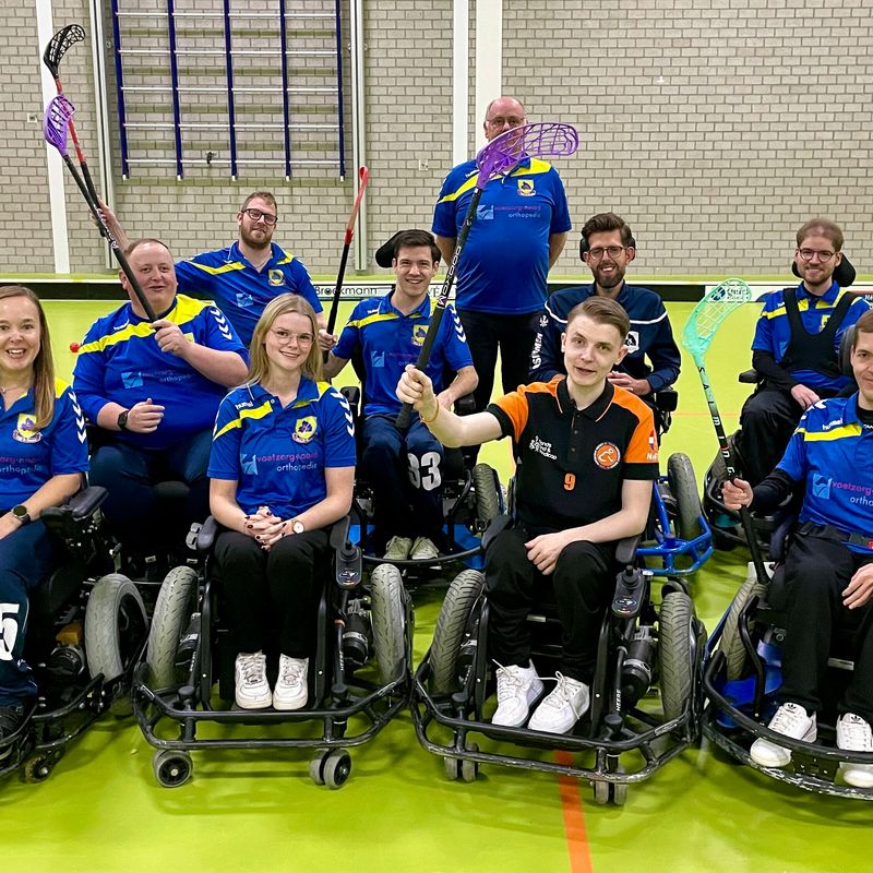 Elektrisch rolstoelhockeyer Tim Heere is enige noordeling op EK in ...