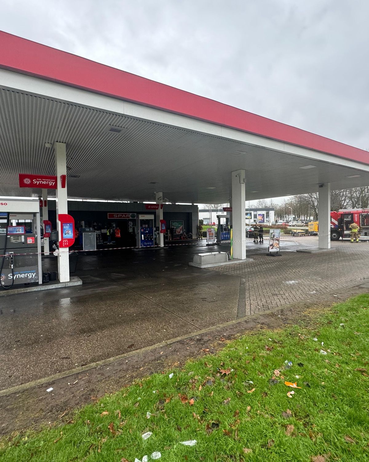 Weer brand in meterkast: tankstation Maastricht dicht - L1 Nieuws