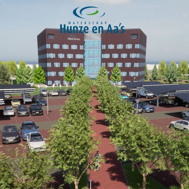 Zonnecarport waterschap Hunze en Aa's in Veendam wordt groter en ...