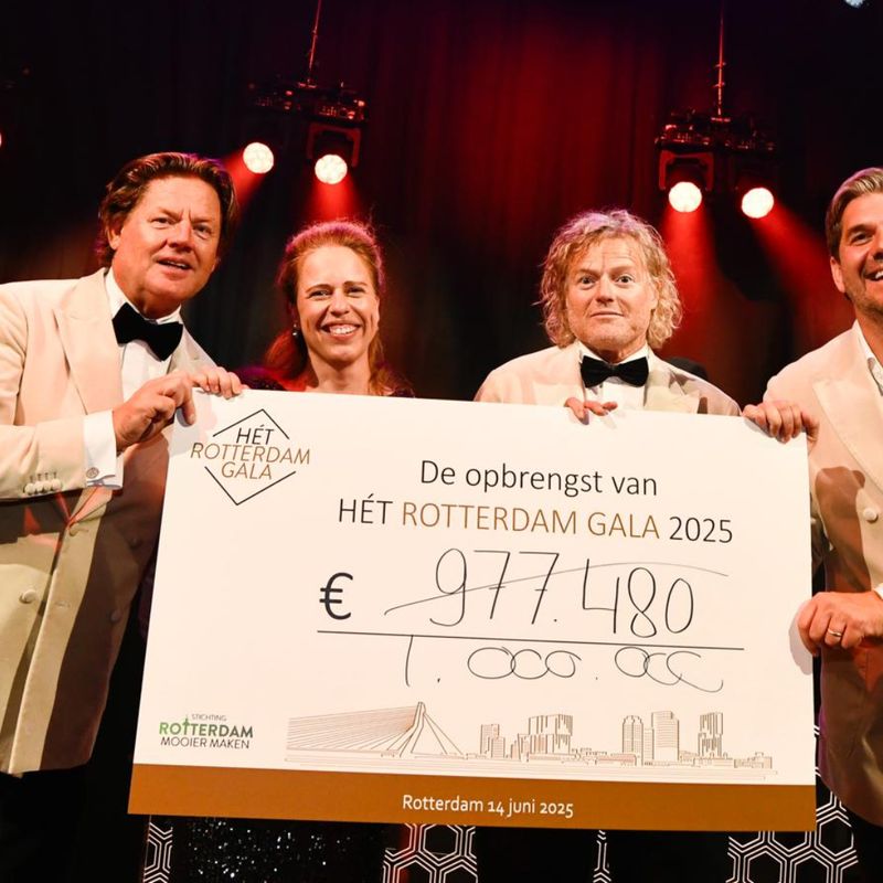 Eén miljoen euro opgehaald bij Rotterdam Gala: 'Burgemeester Schouten ...