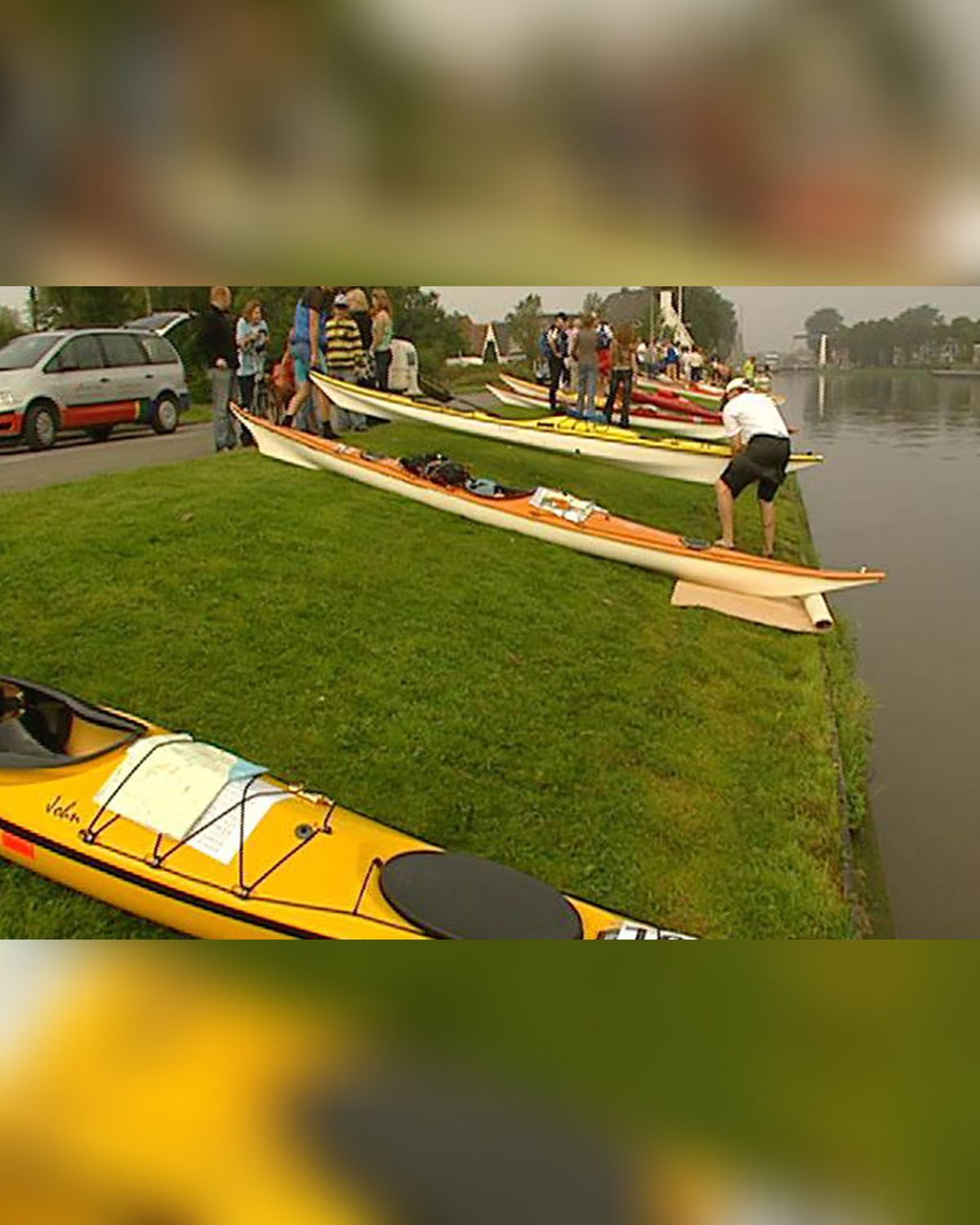 Start kayak-Alvestêdetocht - Omrop Fryslân