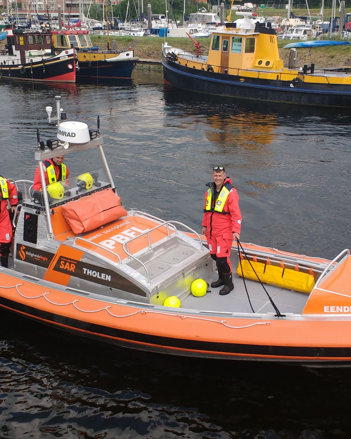 Reddingsdienst Tholen heeft nieuwe reddingsboot - Omroep Zeeland