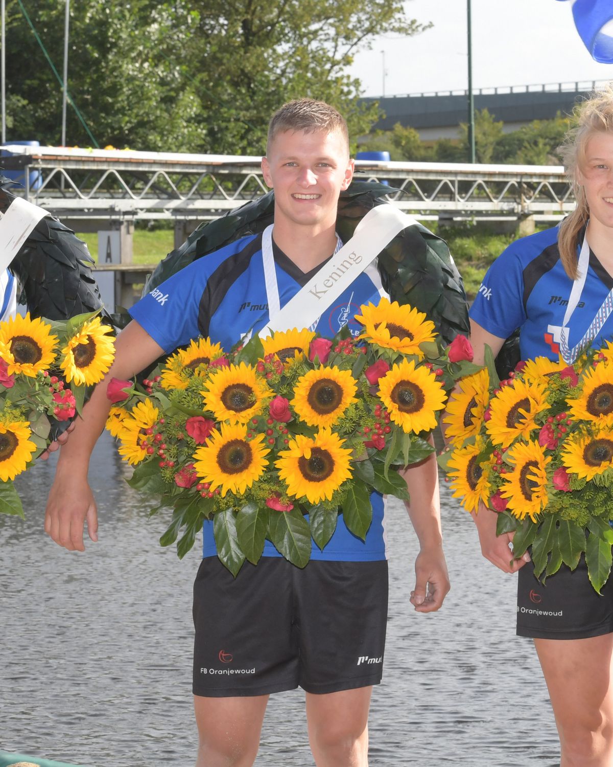Wisse Broekstra en Sigrid Bokma winnen het Keningsljeppen in Burgum ...