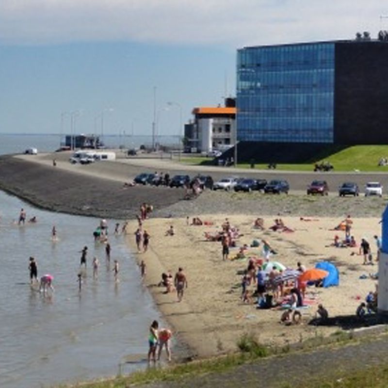 Nieuw strand en boulevard Delfzijl zijn eind dit jaar klaar - RTV Noord