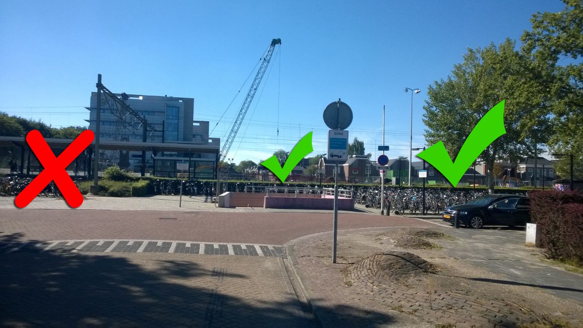 Fietsenstalling bij station Assen deels dicht - RTV Drenthe