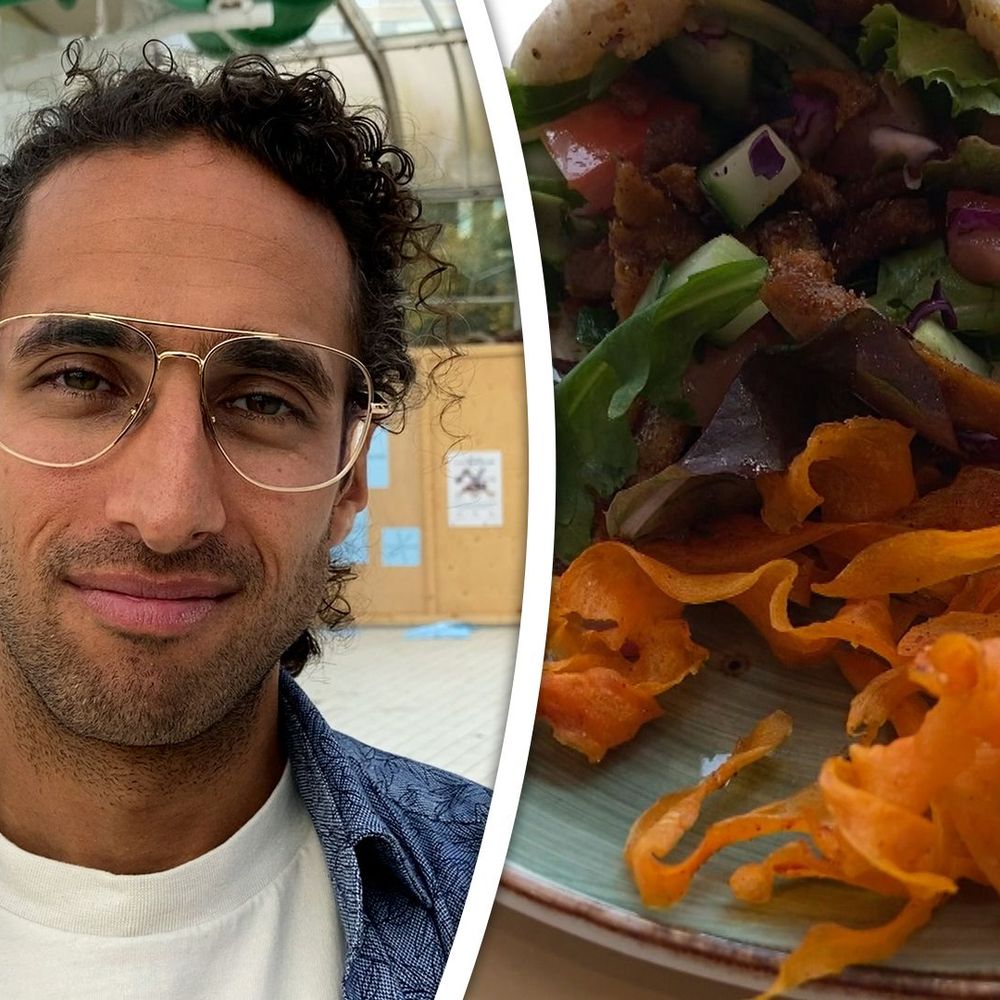 Slagerszoon Sam maakt nu vegan shoarma: ‘Ik wil mijn geld niet meer ...