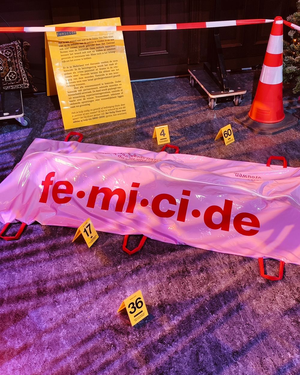 Rachelle vraagt met kunstwerk aandacht voor femicide: 'Meest ...