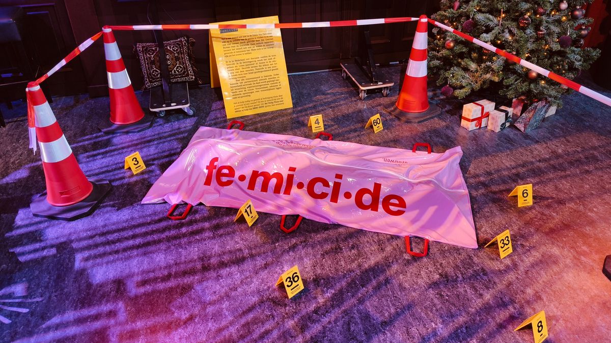Rachelle vraagt met kunstwerk aandacht voor femicide: 'Meest ...