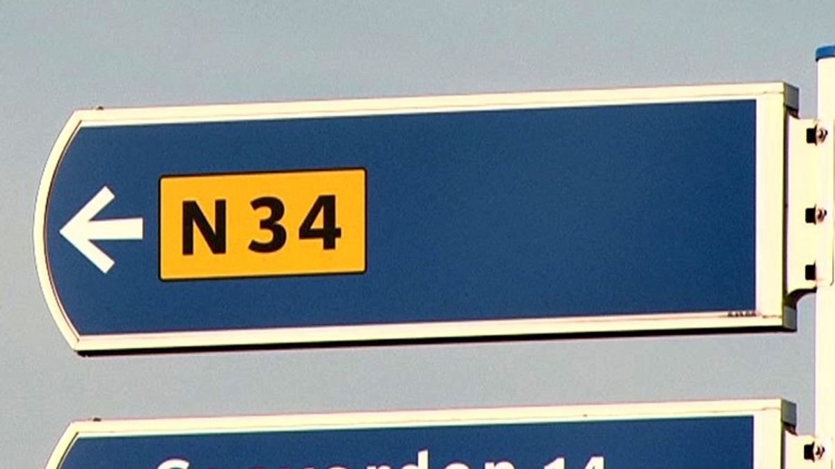 Drentse weggebruikers kunnen de N34 weer op - RTV Drenthe