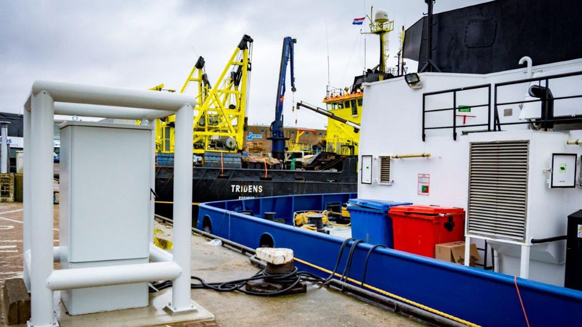 Schonere lucht en minder geluidshinder schepen Scheveningse Haven door ...