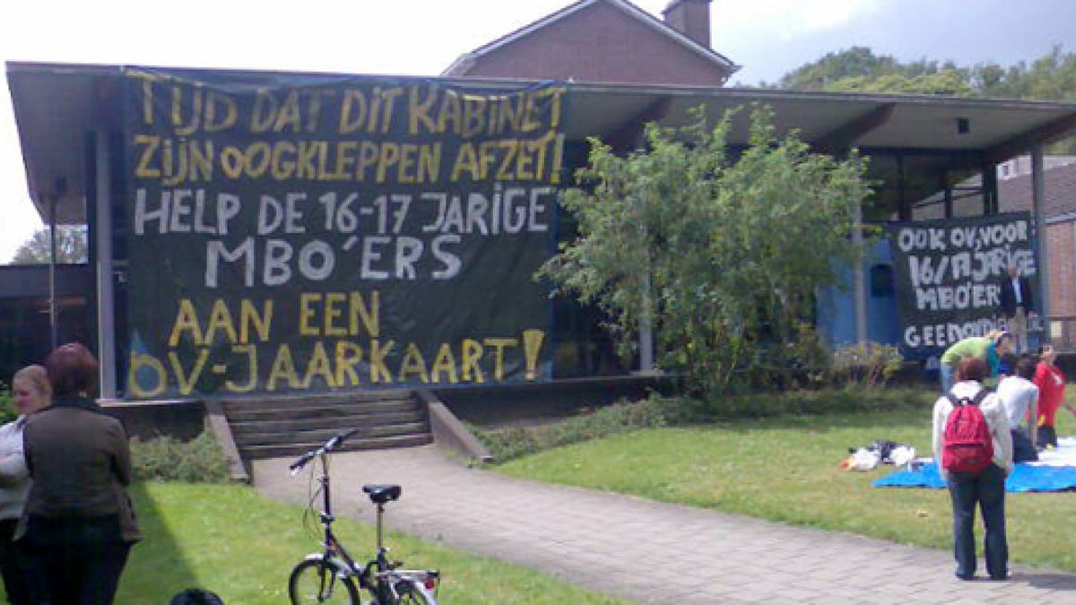 Mbo'ers bezetten Arnhemse school - Omroep Gelderland