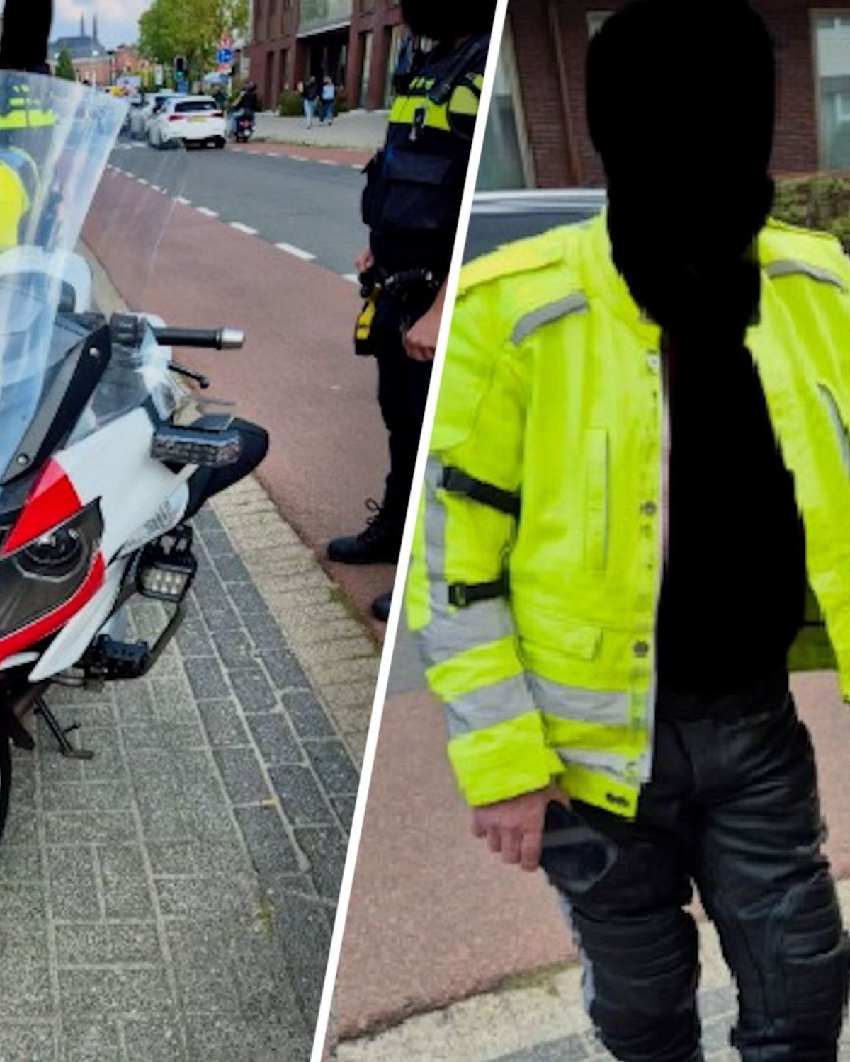 Man met opvallende motor staande gehouden door politie - Omroep Gelderland