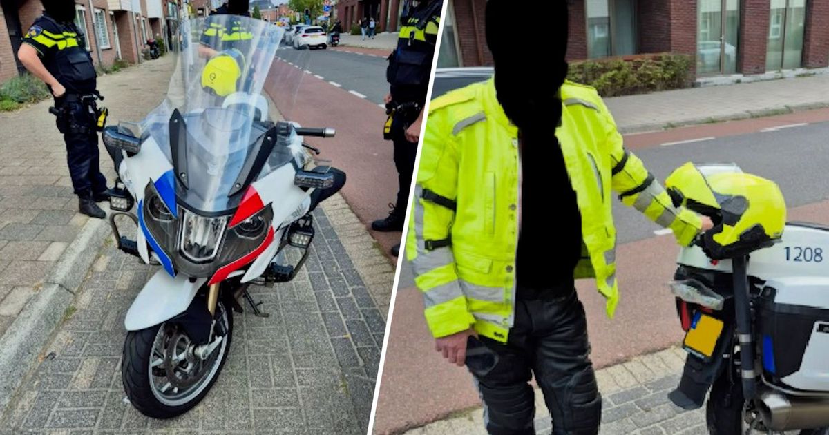 Man met opvallende motor staande gehouden door politie - Omroep Gelderland