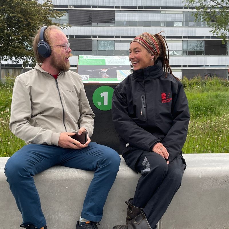 Nieuw op Zernike; een biodiversiteitstour: 'Van gras en alles strak ...