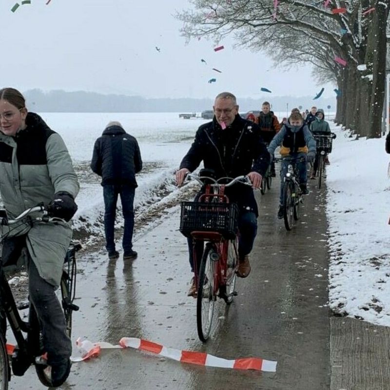 De lange weg naar een kort fietspad: Drijber heeft eindelijk beet - RTV ...