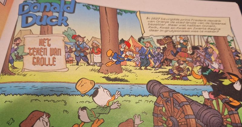 Donald Duck en zijn neefjes op avontuur in de Achterhoek - Omroep ...