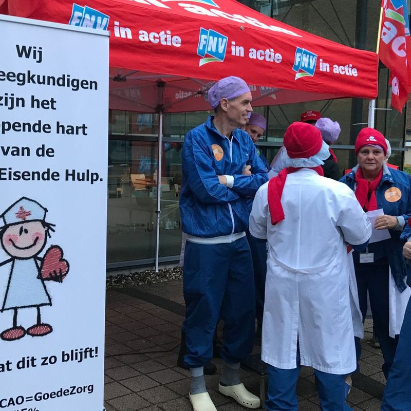 FNV-leden stemmen in met nieuwe cao ziekenhuispersoneel - RTV Drenthe