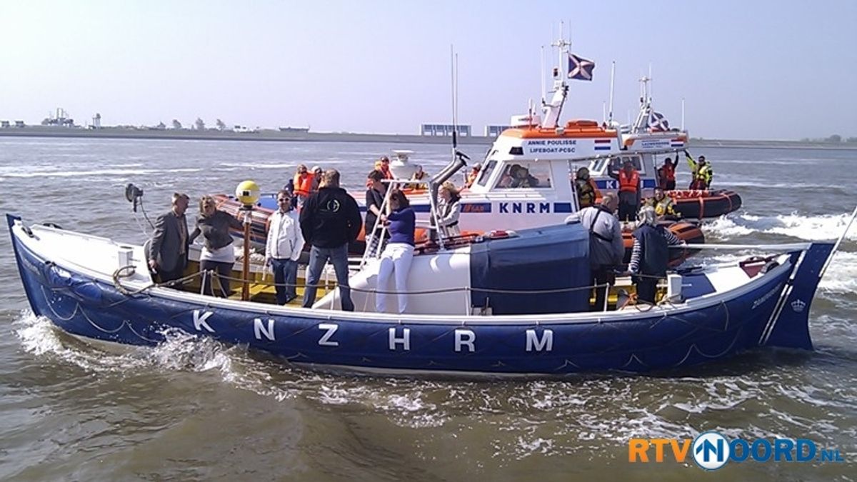Oude reddingboot enthousiast ontvangen - RTV Noord