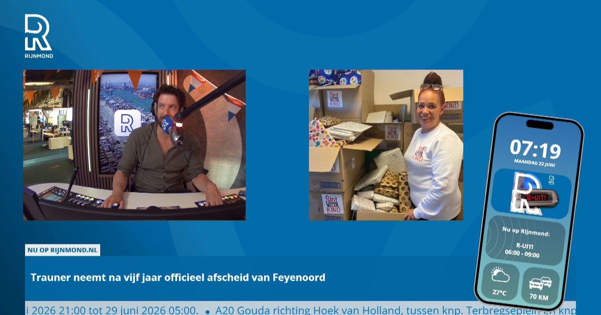 Jolanda pakt sintcadeautjes in bij hoge temperaturen. - Rijnmond