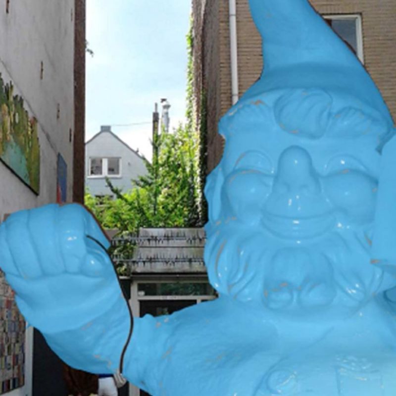 Blauwe kabouter laat potentie van Rotterdam zien + VIDEO - Rijnmond