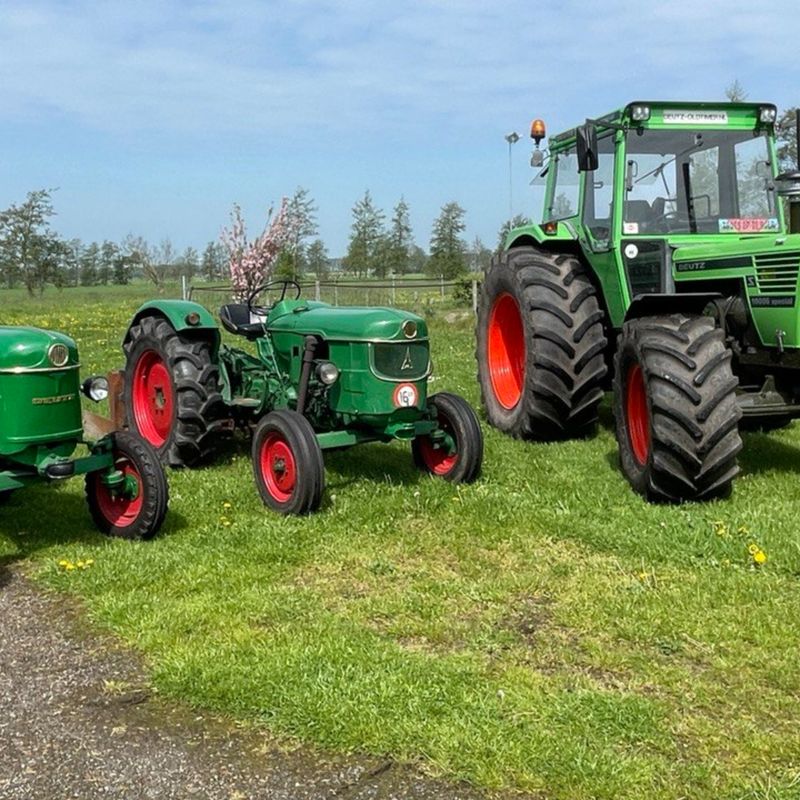 Lutjegaster is gek op Deutz-trekkers: ‘Toen ik zes was reed ik er al op ...
