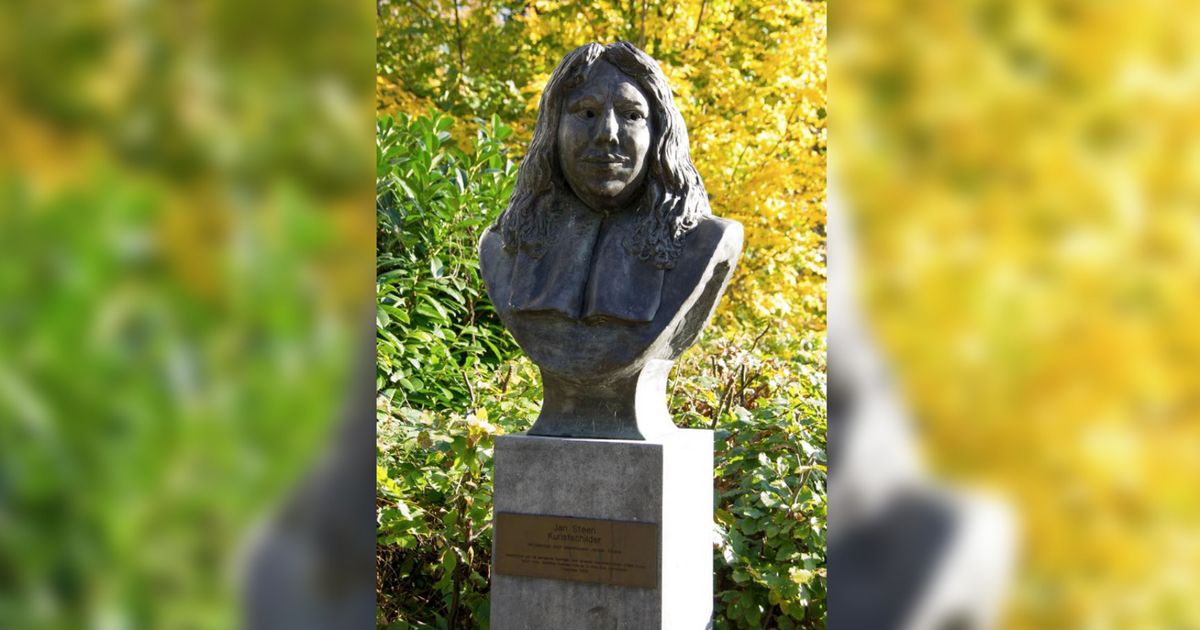 Bronzen hoofd van standbeeld Jan Steen spoorloos - Omroep West