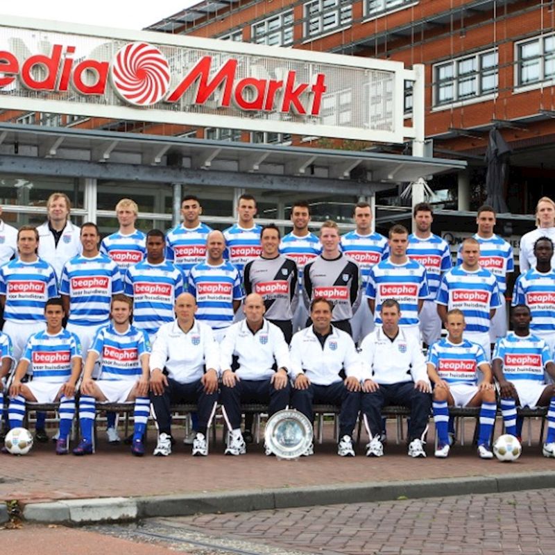 Avdic in basis bij PEC Zwolle tegen NAC - Oost