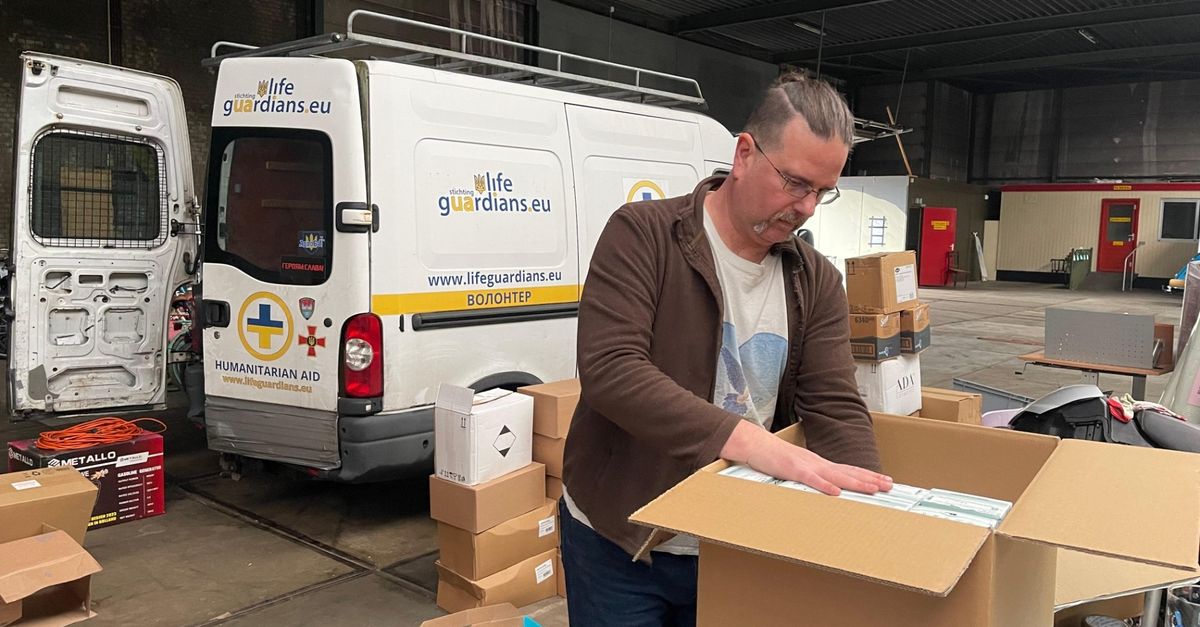 Klaas Pot (51) rijdt voor de feestdagen naar Oekraïne: ‘De Russen ...