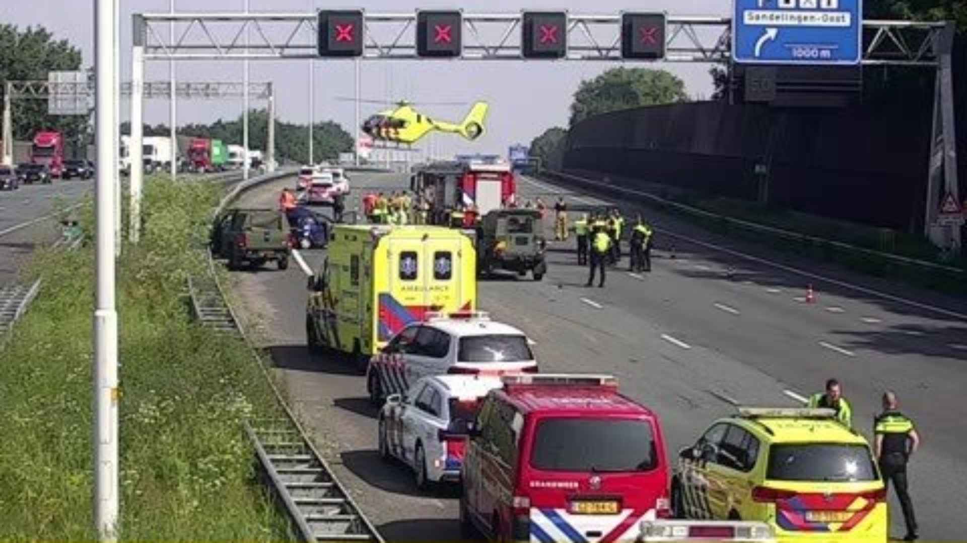 Belgische automobilist nog in ziekenhuis na ongeluk met wagen defensie ...