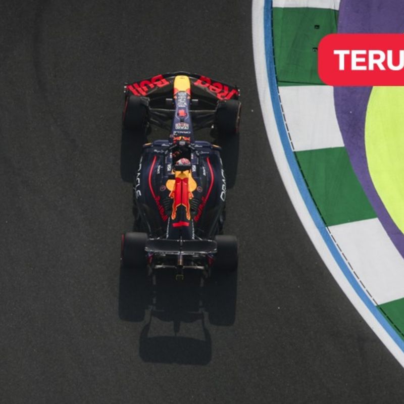 Teruglezen: Verstappen moet genoegen nemen met tweede plek in Jeddah - L1 Nieuws