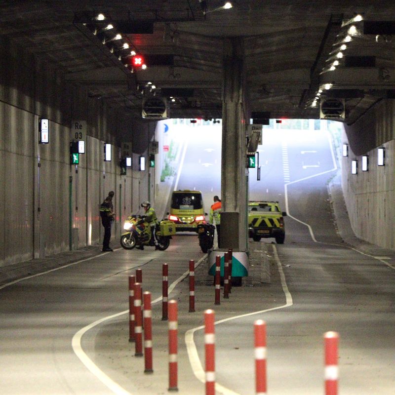 Stadsbaantunnel Leidsche Rijn weer open na ongeluk met motor - RTV Utrecht