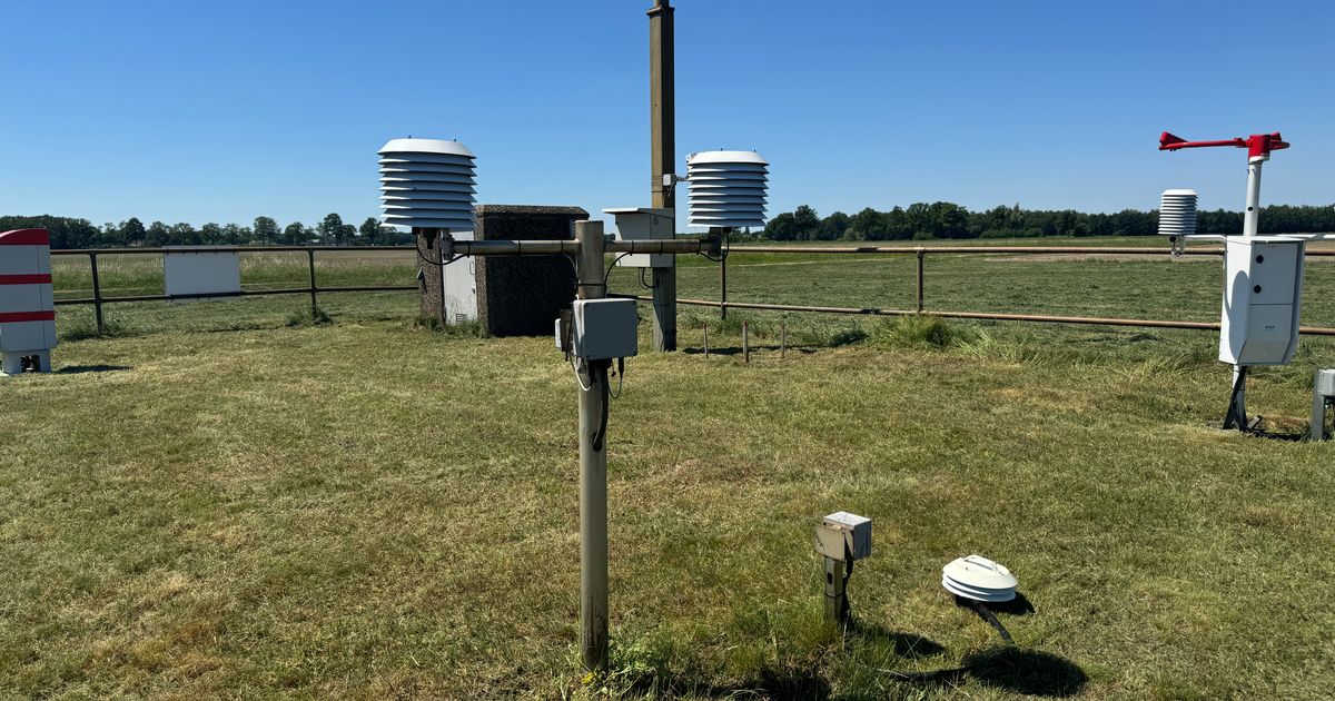 Weerstation Ell-Haler meet eerste hittegolf van het jaar: 'Eind mei is ...