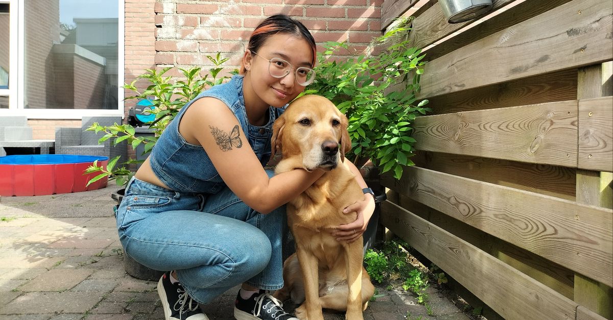 Zhou Chen (21) werd afgekeurd vanwege haar zicht, maar heeft nu toch ...