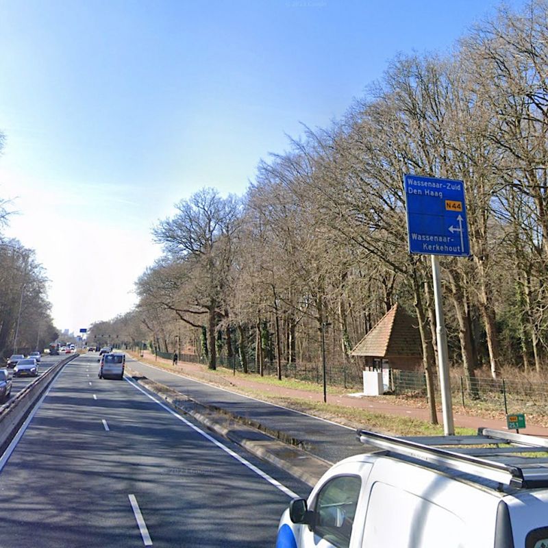 N44 richting Amsterdam weer open na afsluiting door rammen lichtmast ...