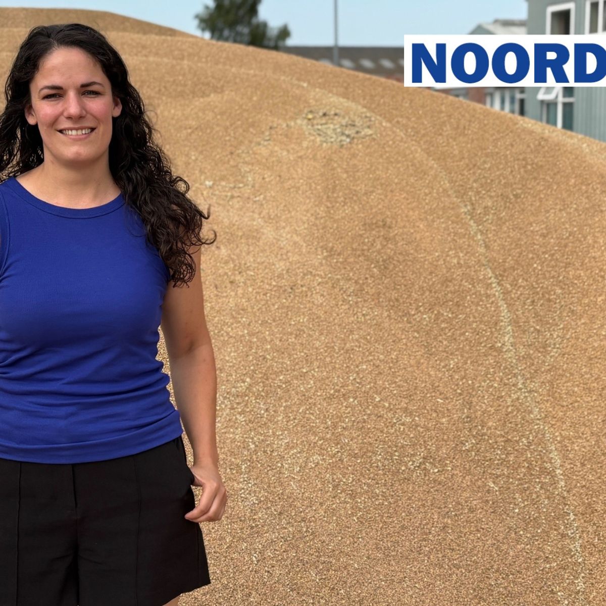 Graanexplosie in Scheemda: Thea Buseman draait topweek - RTV Noord