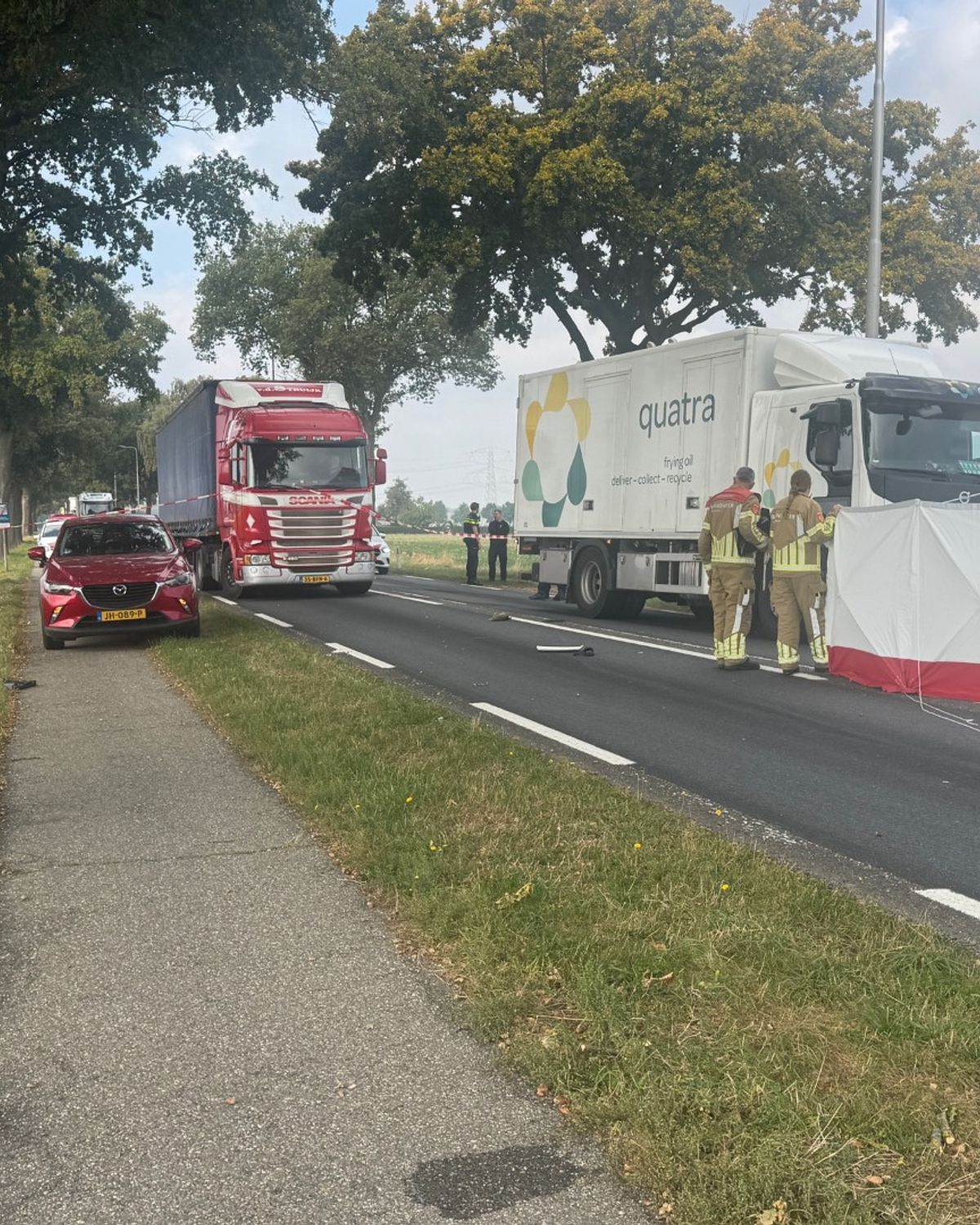 Fietser komt om het leven na aanrijding met vrachtauto bij Baexem - L1 Nieuws