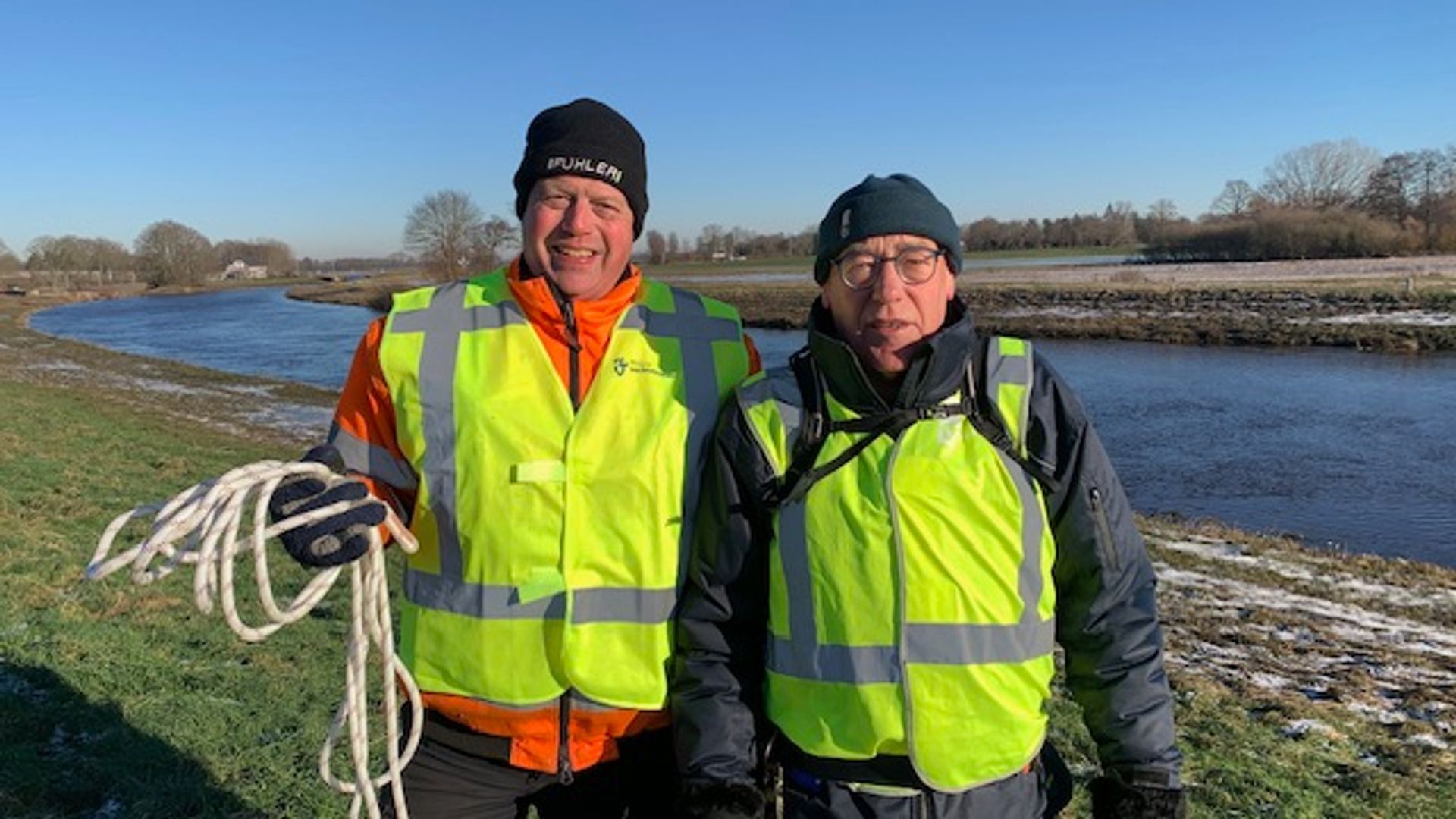 Overijsselse dijkinspecteurs druk met inventariseren hoogwaterschade ...