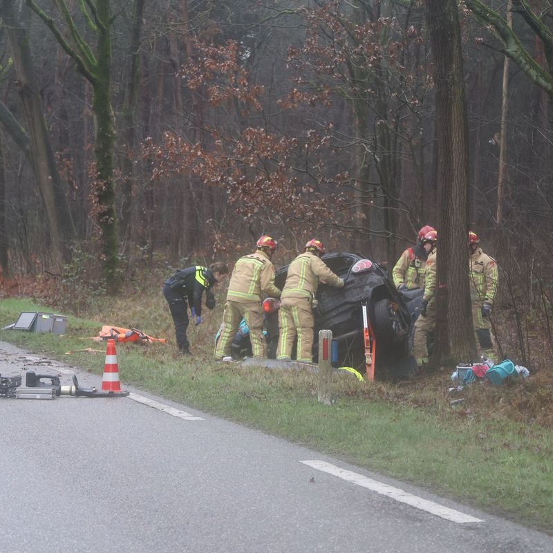 Bestuurder zwaargewond bij botsing tegen boom in Merselo - L1 Nieuws