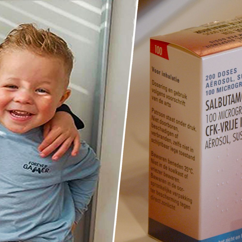 Glen (3) heeft elke dag ‘pufjes’ nodig: “Ik hoop dat veel mensen het ...