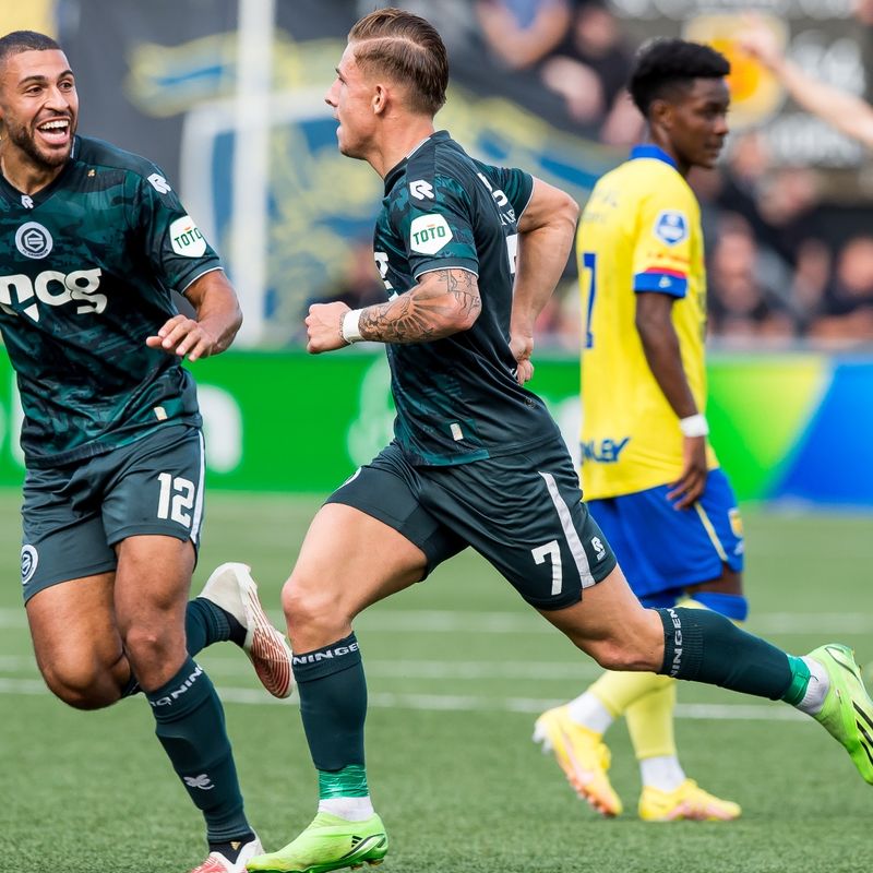 Warming-up: Sparta Rotterdam - FC Groningen - RTV Noord