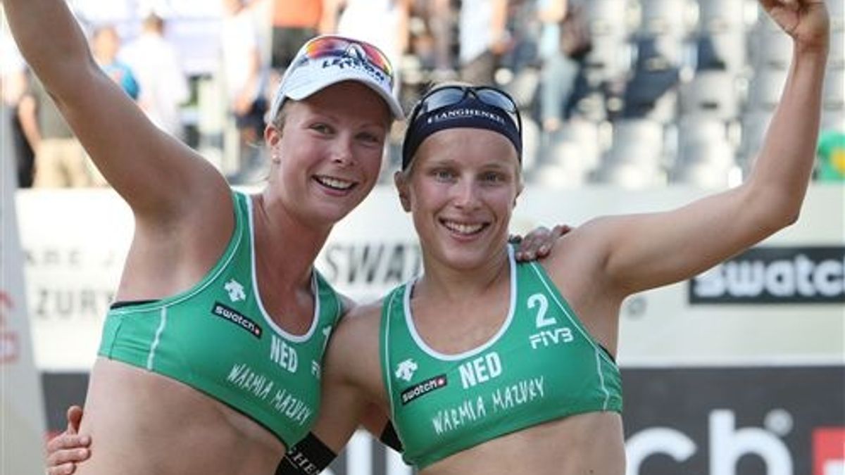 Winst en verlies voor beachduo Meppelink / Wesselink - RTV Drenthe