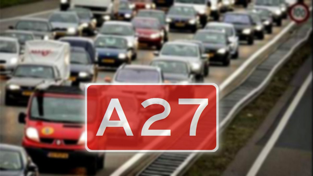 Ernstig ongeluk op A27, lange file richting Utrecht - RTV Utrecht