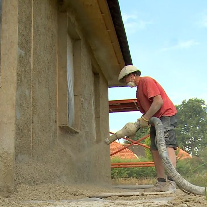Henk en Jessica bouwen een duurzaam huis met echte schapenwol en ...