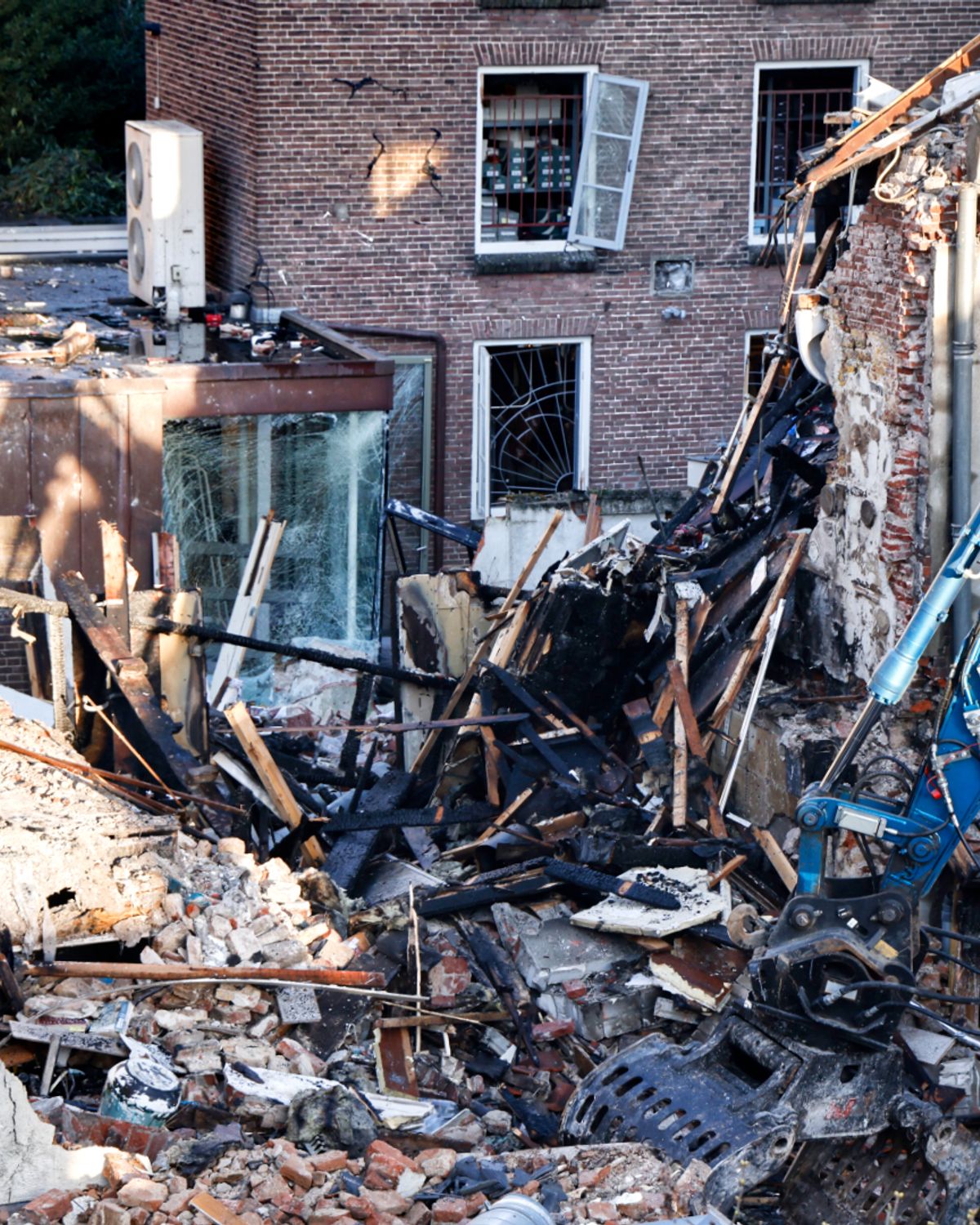 Bewoners verdrietig na explosie, maar velen ook opgelucht dat ze terug ...