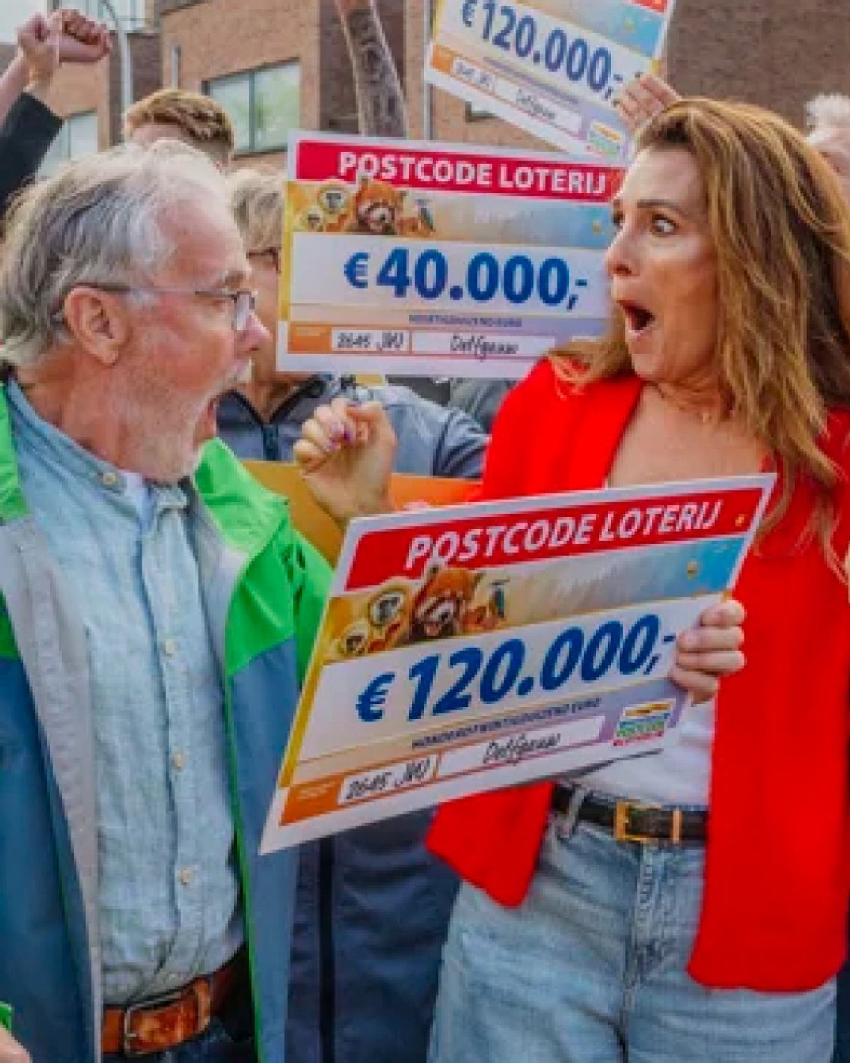 Niet één maar twee straten winnen miljoen euro in Postcode Loterij: 'Je ...