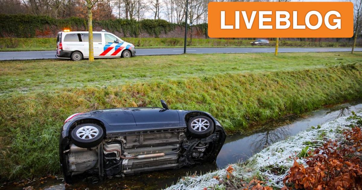 112-nieuws: ongelukken door gladheid • zoektocht naar Wico levert niks op - Omroep Gelderland