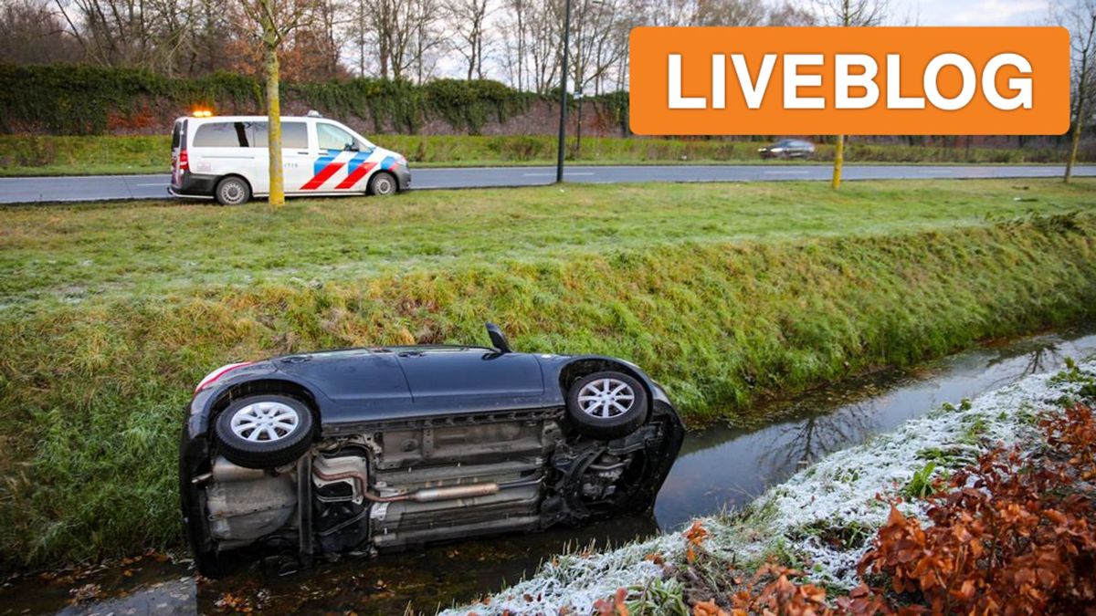 112-nieuws: ongelukken door gladheid • zoektocht naar Wico levert niks op - Omroep Gelderland