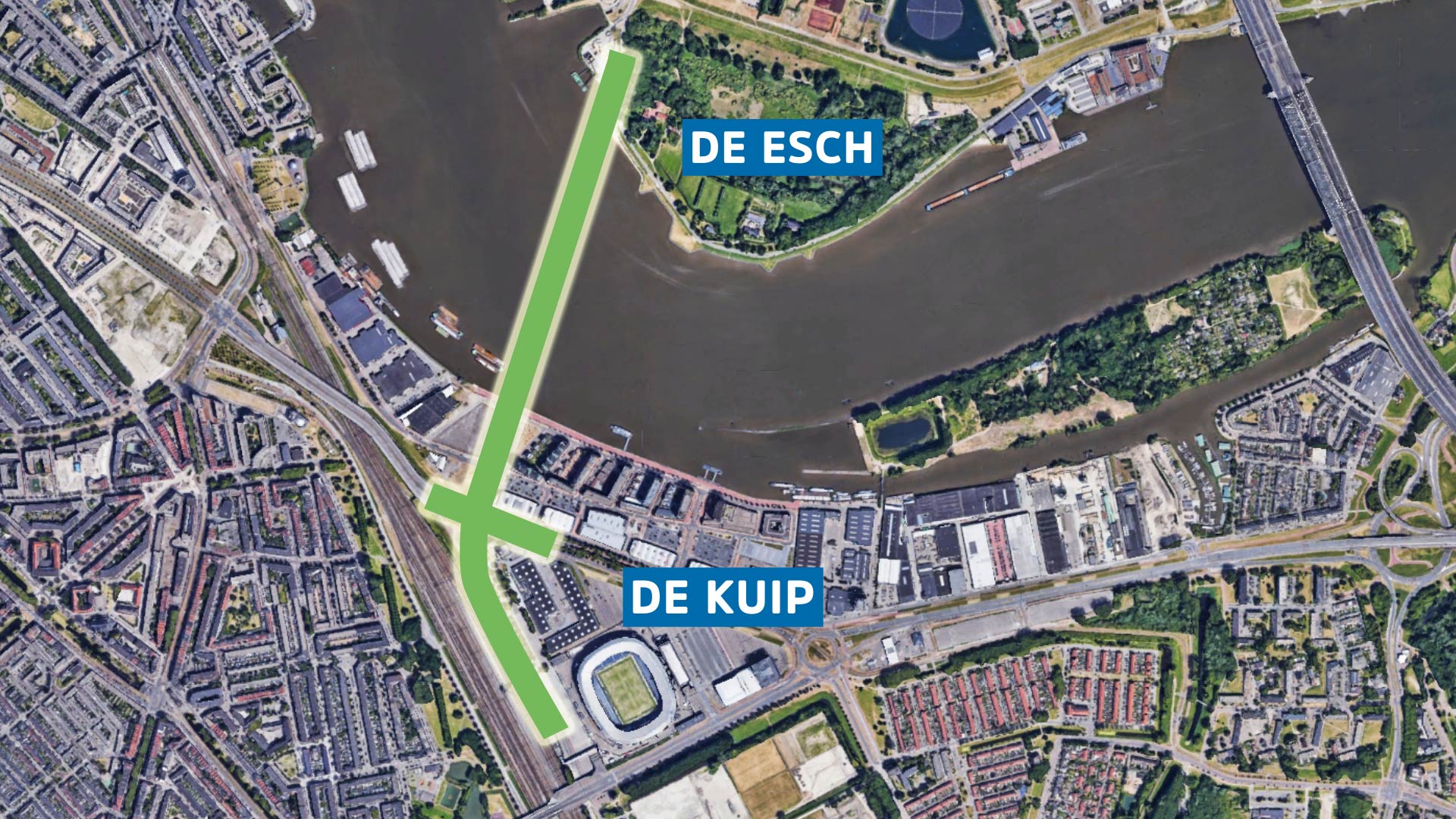 Rotterdam zet megastap richting derde stadsbrug: stad krijgt 900 ...